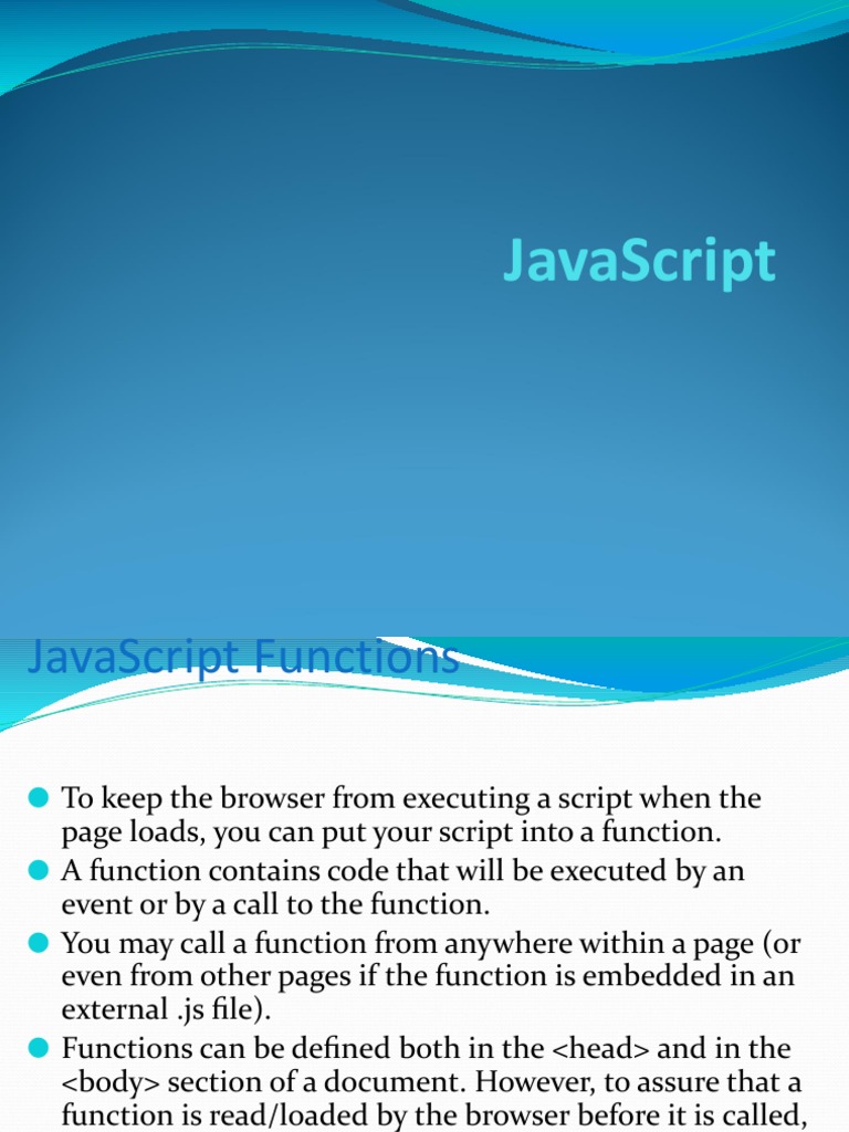 Javascript 2 Pdf Java Script Class Computer Programming