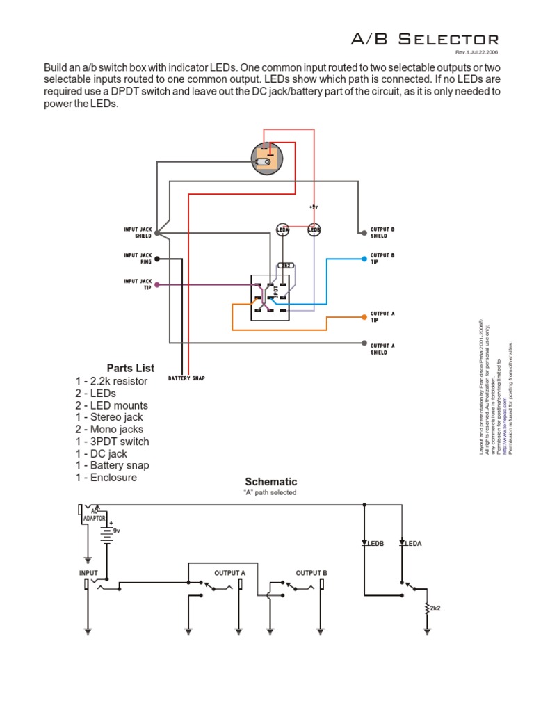 Tonepad Abselector | Download Free PDF | Switch | Electrical Components