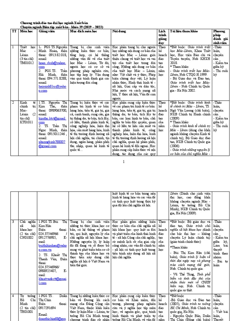 K39 - ĐH Biên Tập Xuất Bản | PDF