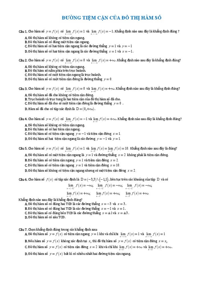 Tiem Can-De Bai | PDF