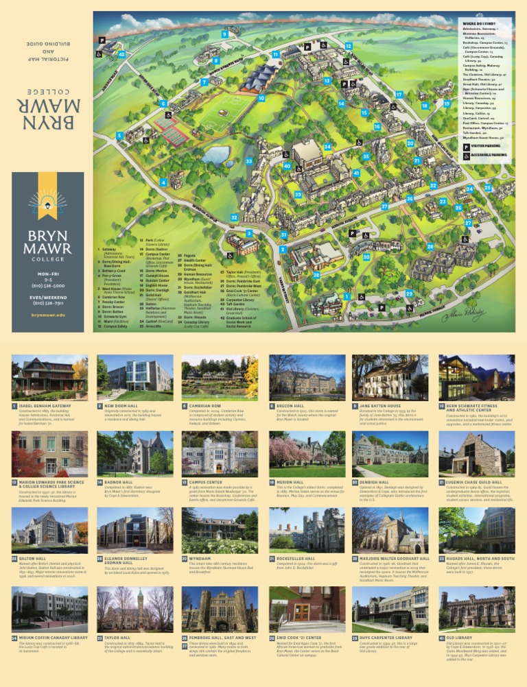 Campus Map 2018 Brochure Small | PDF | Buildings And Structures ...