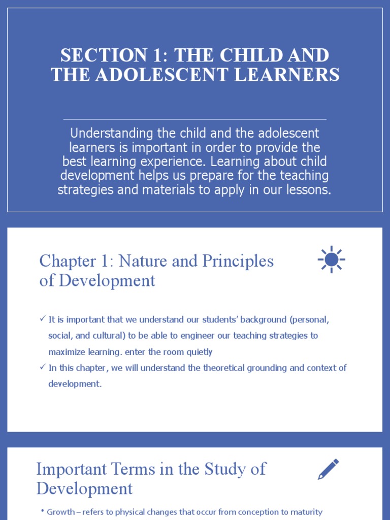 Chapter 1 Nature and Principles of Development | PDF