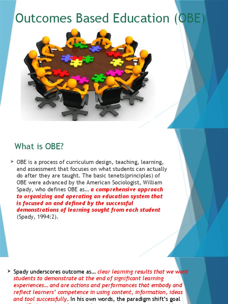 OBE Framework | PDF | Learning | Teachers