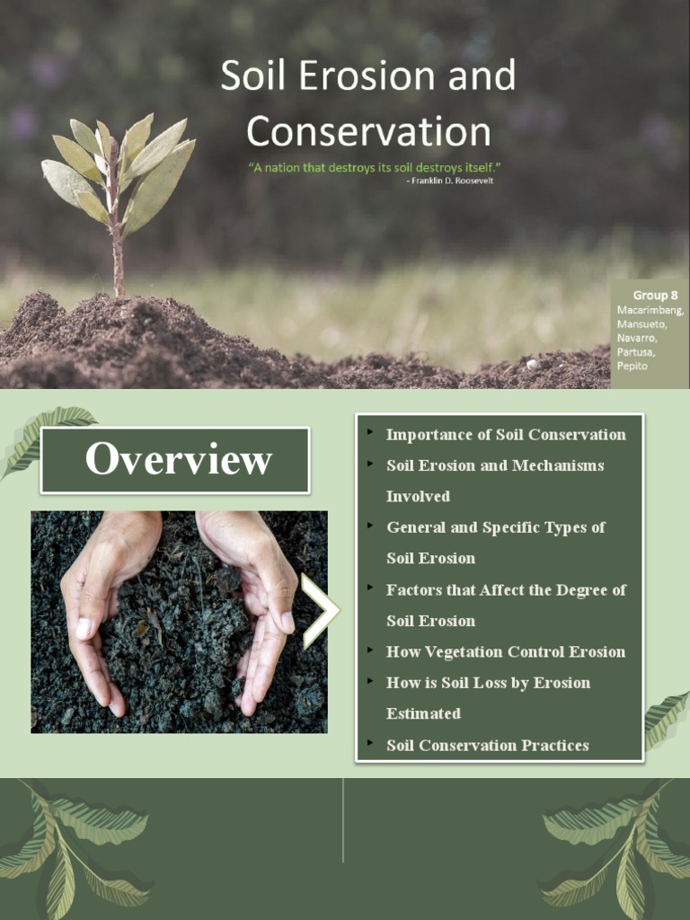 Soil Erosion and Conservation 1 | PDF | Erosion | Soil