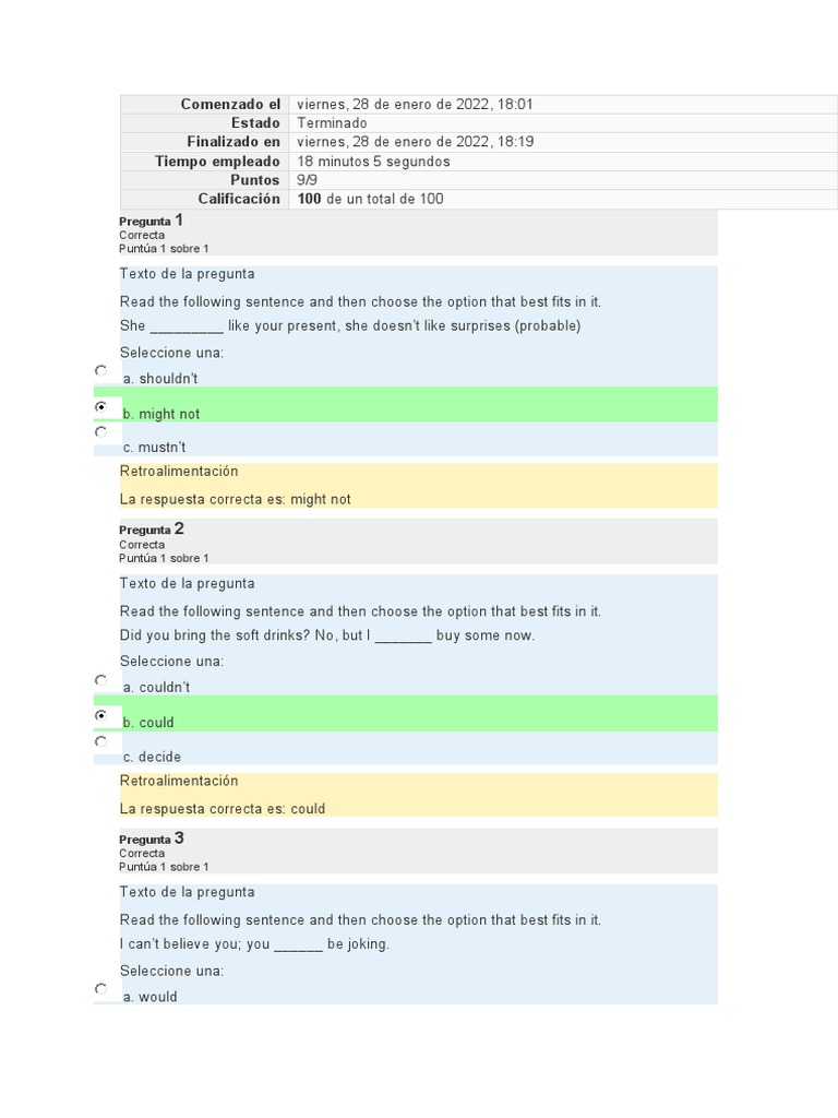Assignment 7 Questionnaire | PDF