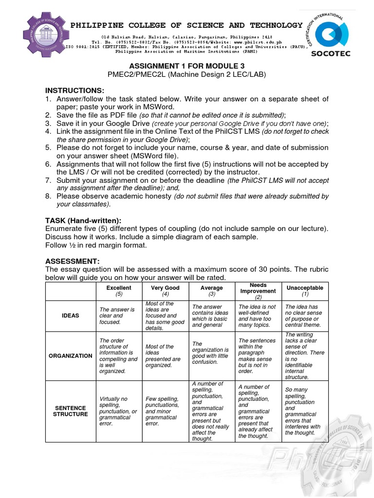 Module 3 Assignment 1 Md2 Download Free Pdf Communication