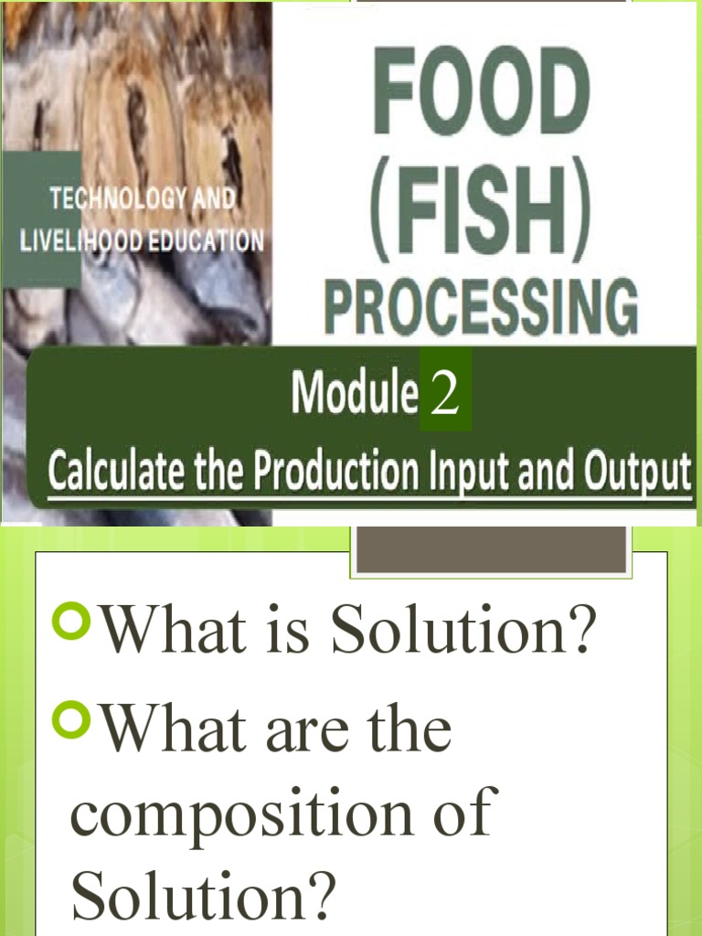 Calculate Production Input and Output | PDF | Cost | Soup