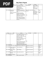 Baby Shower Program | PDF