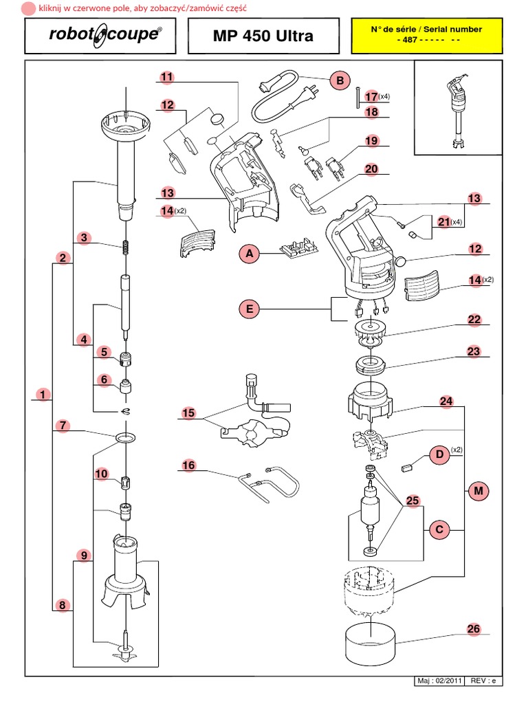 260526-MP450 Ultra Robot Coupe | PDF | Building Engineering | Tools