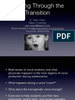 Phonatory Exercises Handout | PDF | Wellness