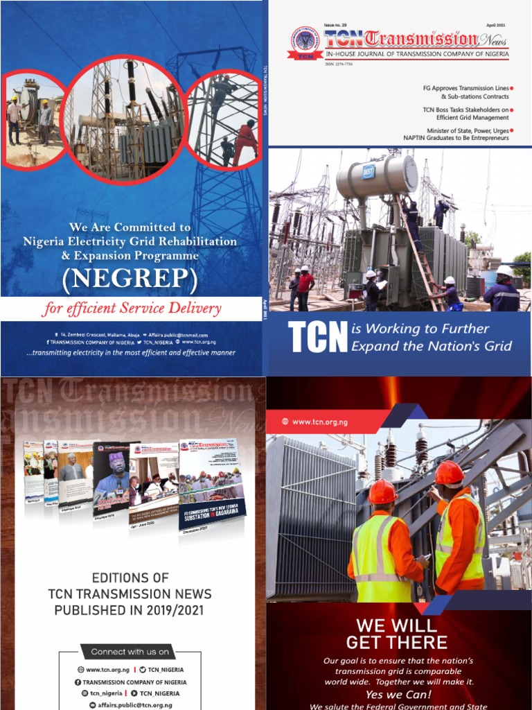TCN Journal 2021 April Edition | PDF | Electrical Grid | Electric Power ...