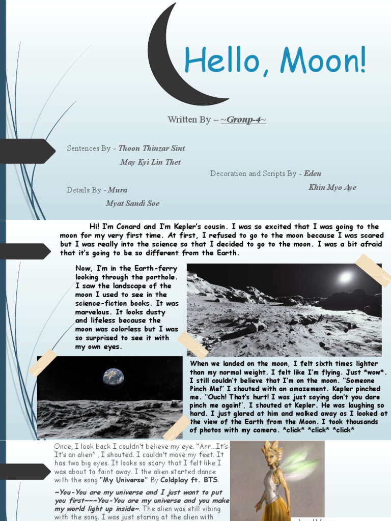 Hello, Moon! | PDF