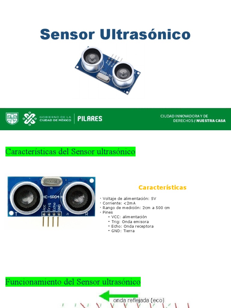 Sensor Ultrasónico | Descargar gratis PDF | Electricidad | Informática Sensor Ultrasónico | Descargar gratis PDF | Electricidad | Informática