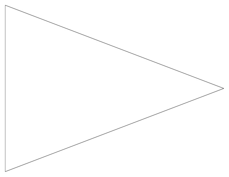 Triangle Banner Template Set 2 | PDF