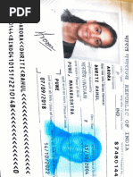 Passport Front Page | PDF