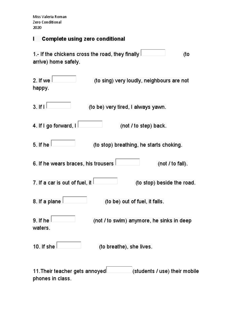 Zero Conditional 2 | PDF