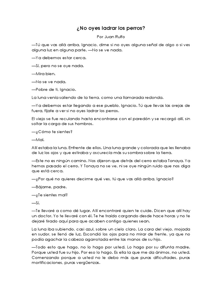 No Oyes Ladrar Los Perros (14 Copias) | PDF | Novela negra, policíaca y ...