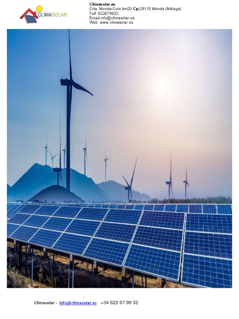 Estudios Solar 10000w - Compressed | PDF | Panel solar | Hormigón