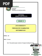LIFE SCIENCES P1 GR12 QP SEPT2024 - English - Watermark | PDF | Fetus ...