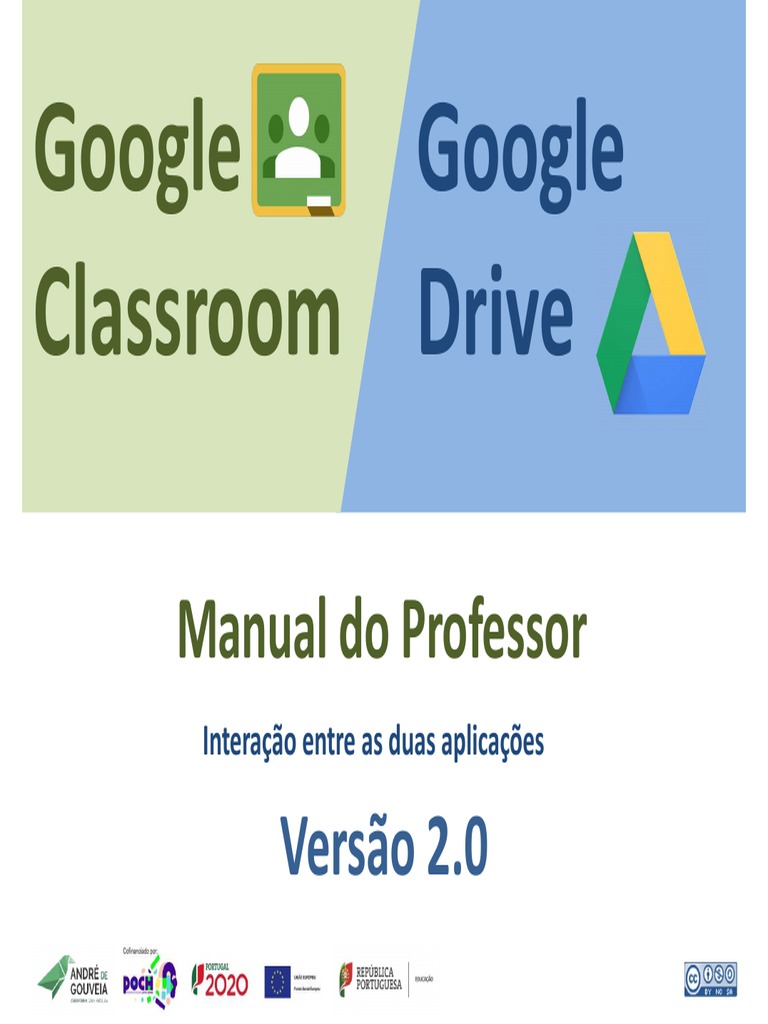 Guia de Uso do Google Classroom e Drive | PDF | Software de aplicação ...