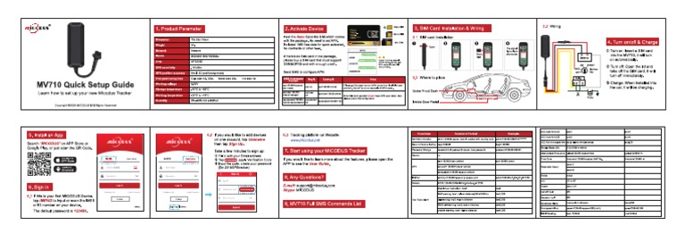 mv710 Quick Setup Guide | PDF