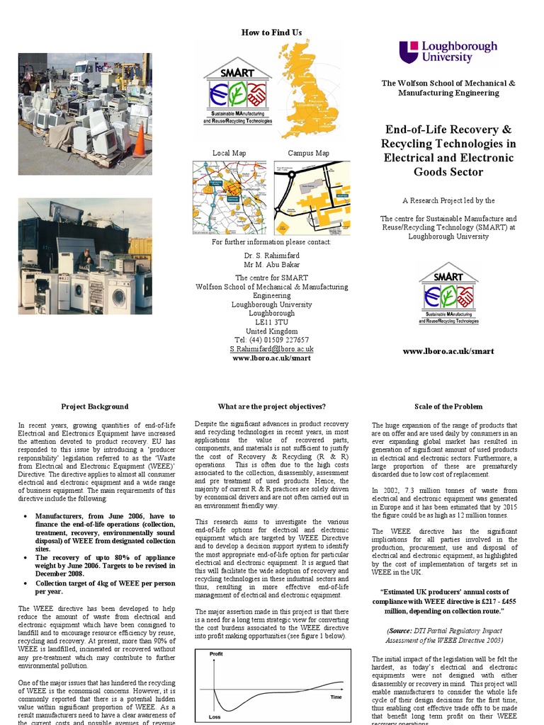 WEEE Leaflet | PDF | Electronic Waste | Recycling
