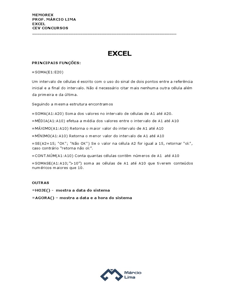 Memorex Excel | PDF