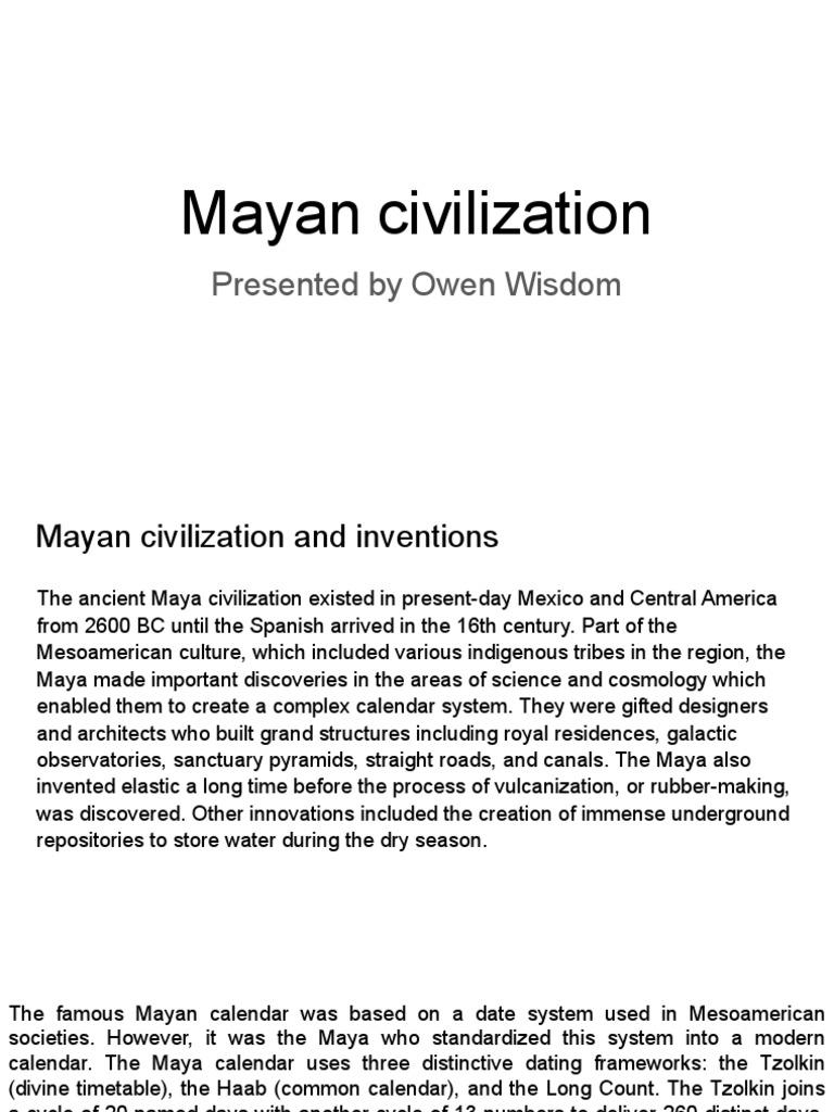 Mayan Civilization | PDF | Maya Civilization | Deities