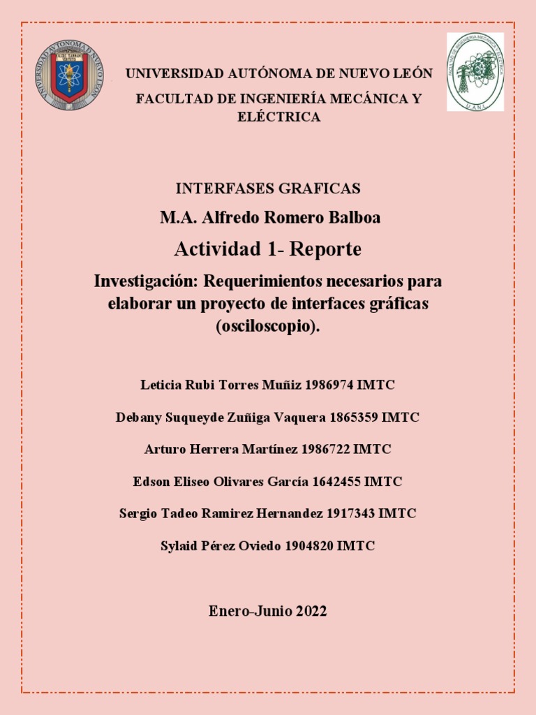 Actividad 5 Interfases | PDF | Interfaces gráficas de usuario | Interfaz de usuario