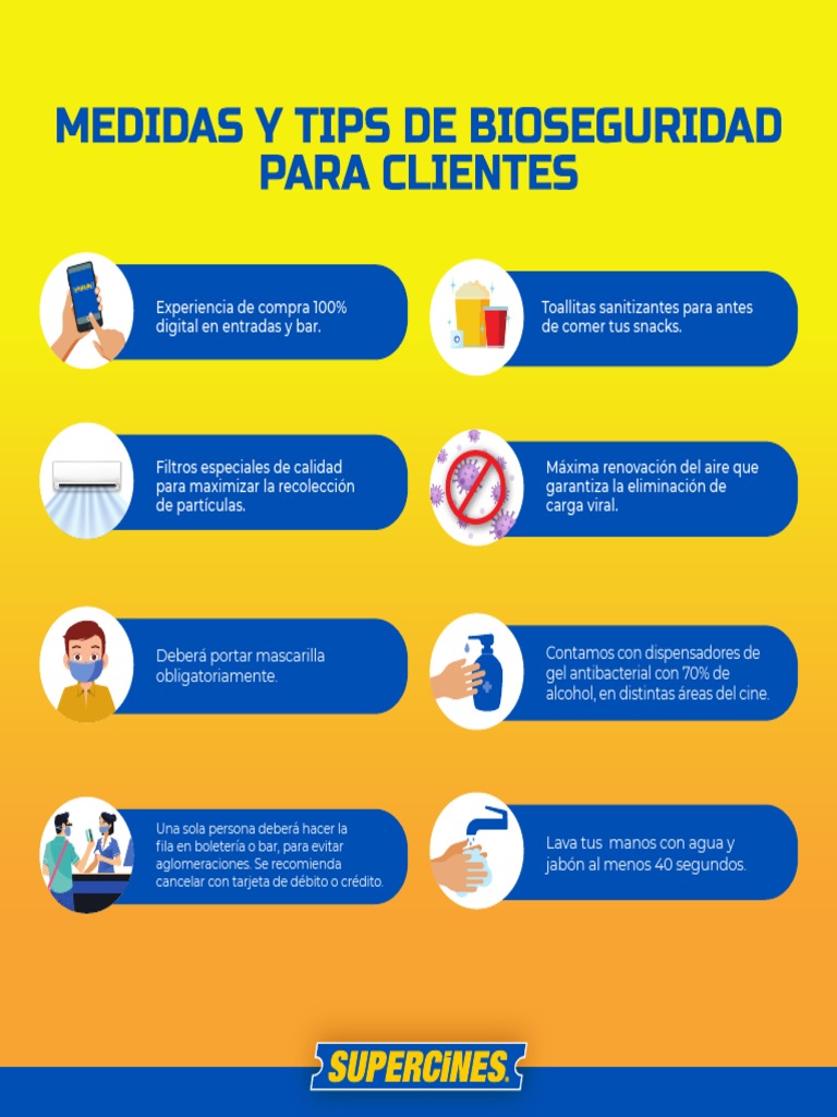 Medidas de Bioseguridad | PDF