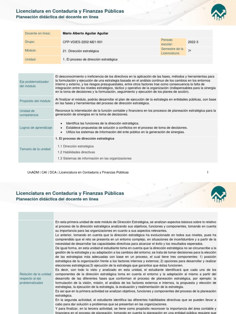 LCFP M2 Planeación Didáctica | PDF | Planificación | Ciencia cognitiva