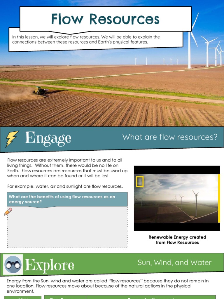 Flow Resources | PDF | Water | Earth