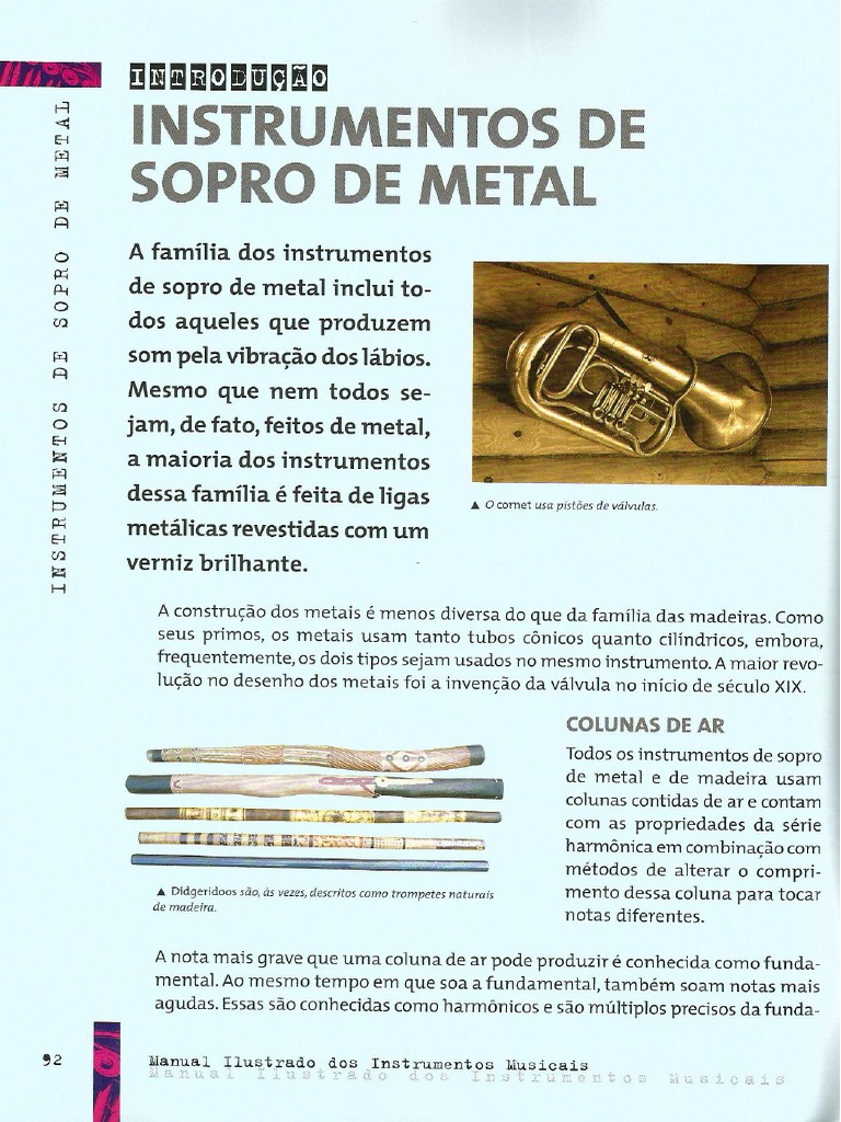 Instrumentos de Sopro de Metal | PDF