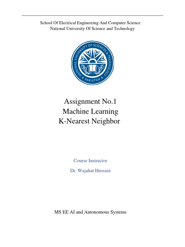 KNN Assignment | PDF | Matrix (Mathematics) | Pixel KNN Assignment | PDF | Matrix (Mathematics) | Pixel