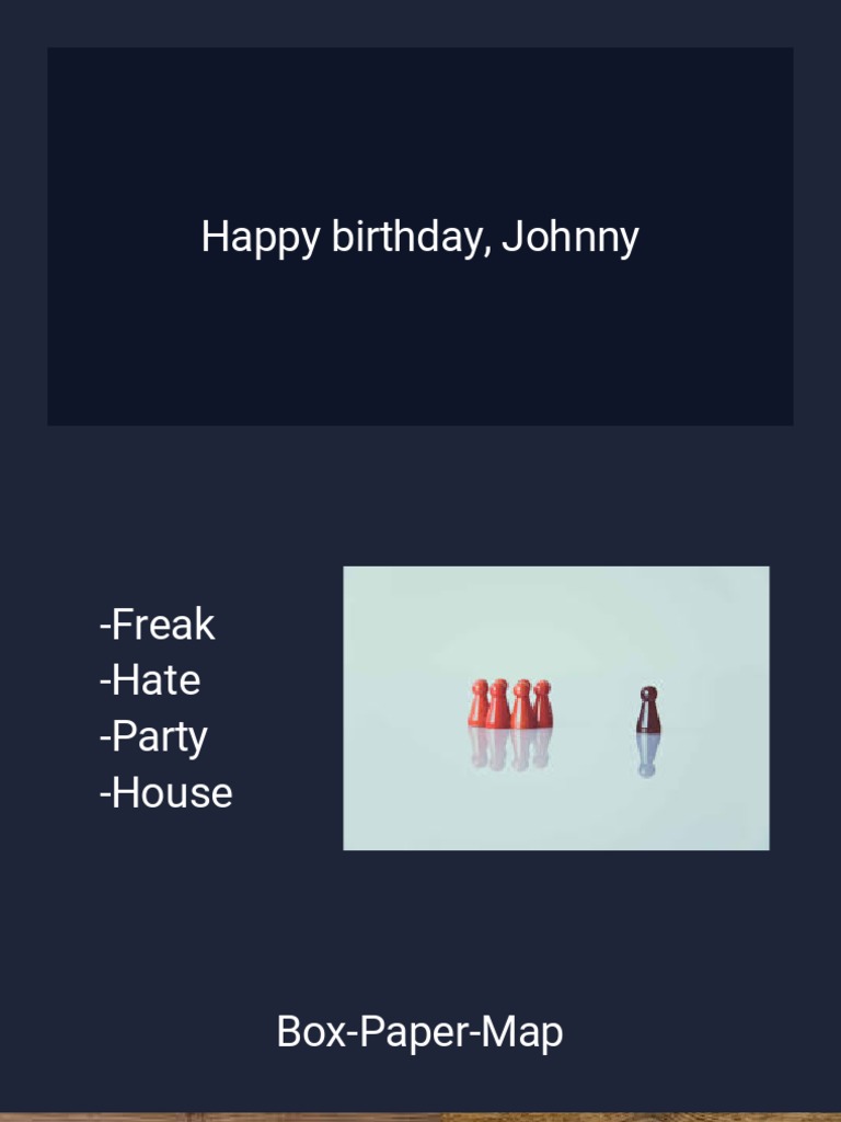 Happy Birthday, Johnny | PDF