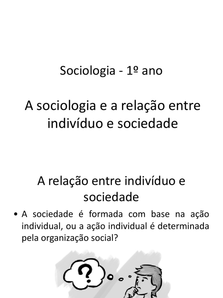 Sociologia - 1º Ano - Fato Social | PDF | Sociologia | Émile Durkheim