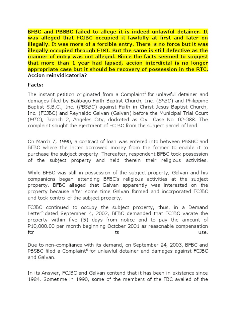 Balibago Faith Baptist Church V Faith in Christ Jesus Baptist Church ...