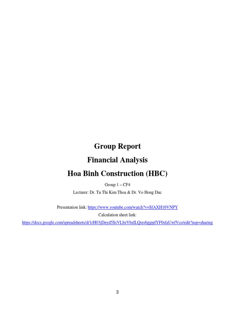 A4 Financial Analysis GROUP 1 | PDF | Equity (Finance) | Leverage (Finance)