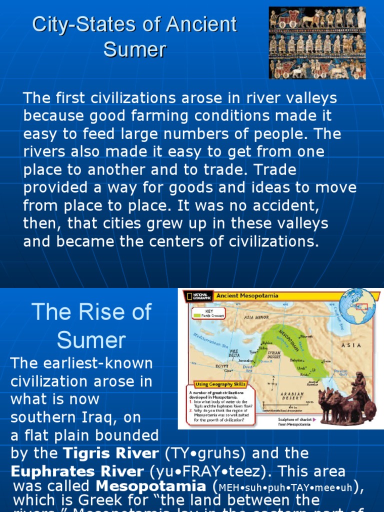 City-States of Ancient Sumer | PDF | Sumer | Mesopotamia