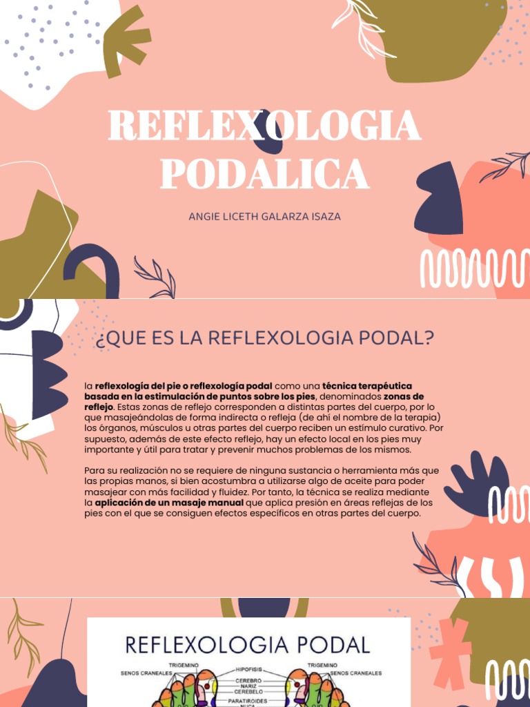 Reflexología Podal: Beneficios y Adelgazamiento | PDF | Reflexología ...