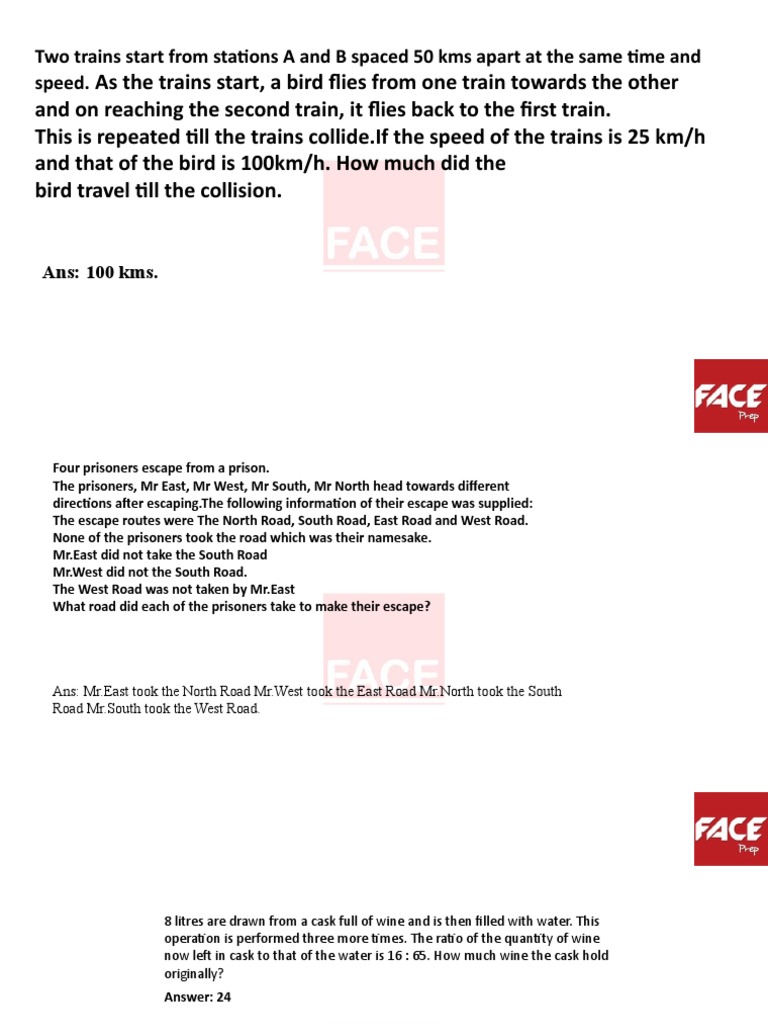 Infosys Expected Questions (Bonus Set 1) | PDF | Language Arts ...