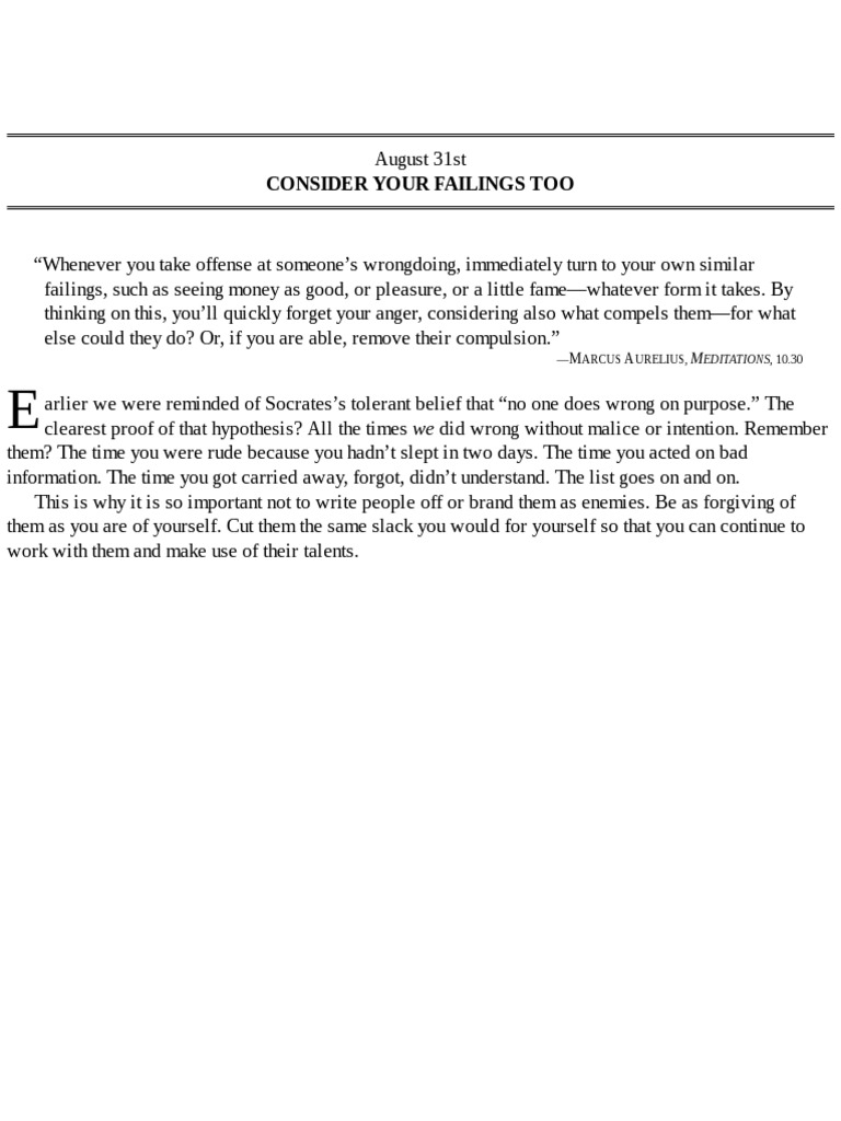 The Daily Stoic 366 Meditations On Wisdom, Perseverance, and The Art of ...
