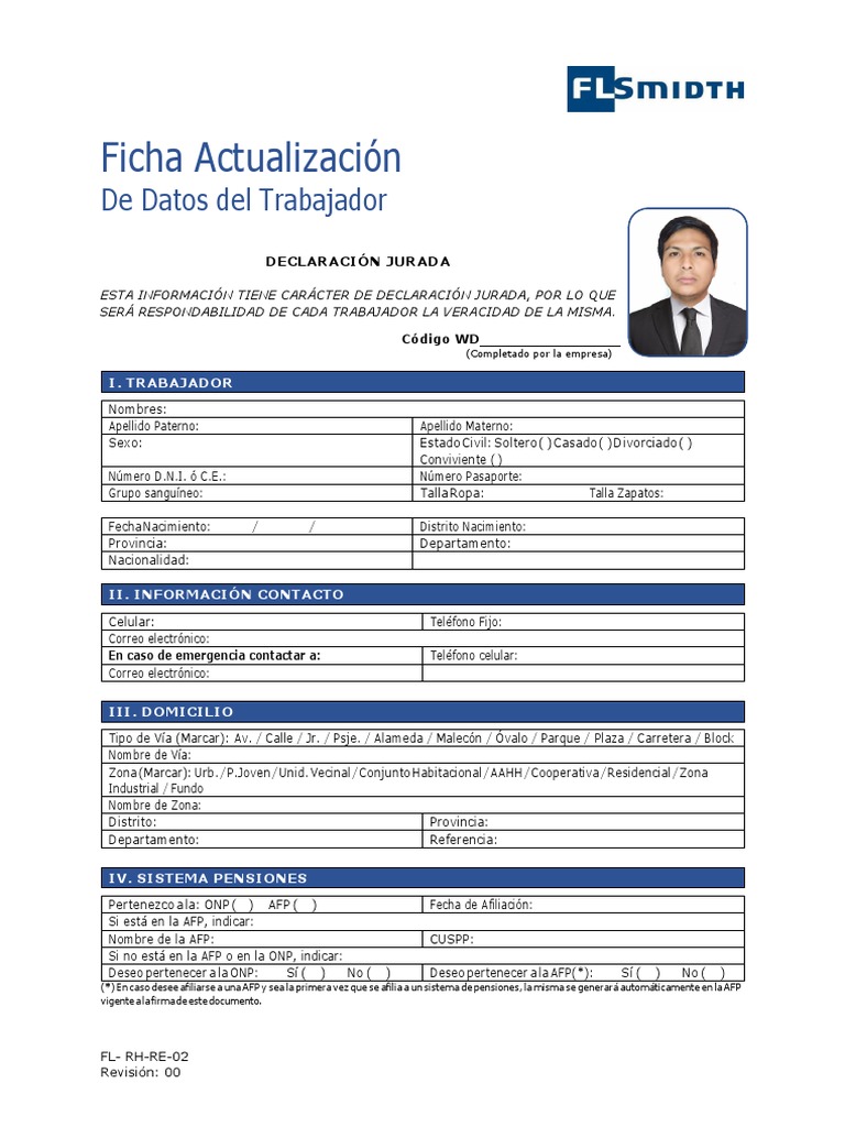 Actualización de Información - Jhon | PDF
