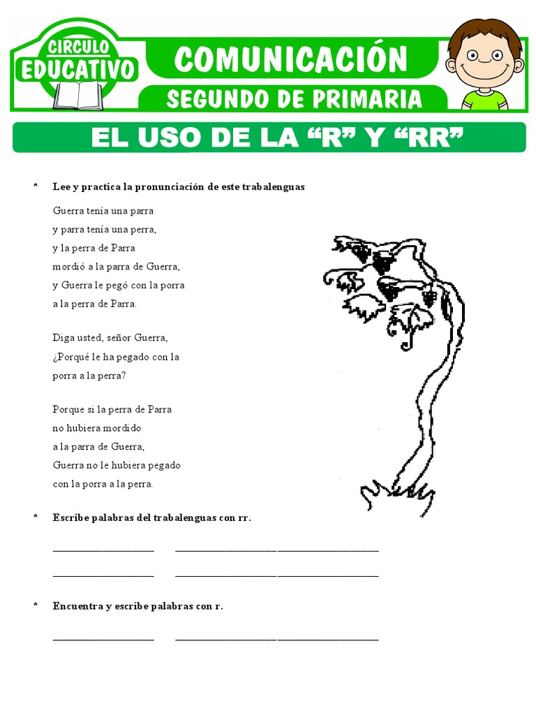 Actividades de R y RR para Niños | PDF