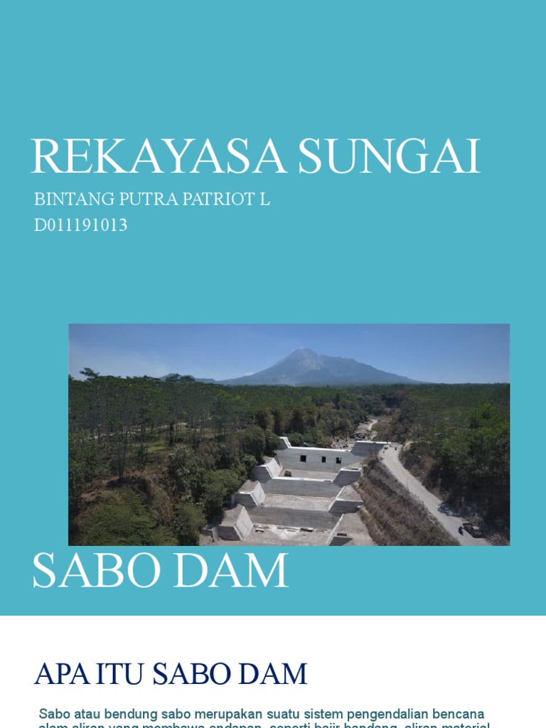 Pengertian dan Fungsi Sabo Dam | PDF | Sains & Matematika