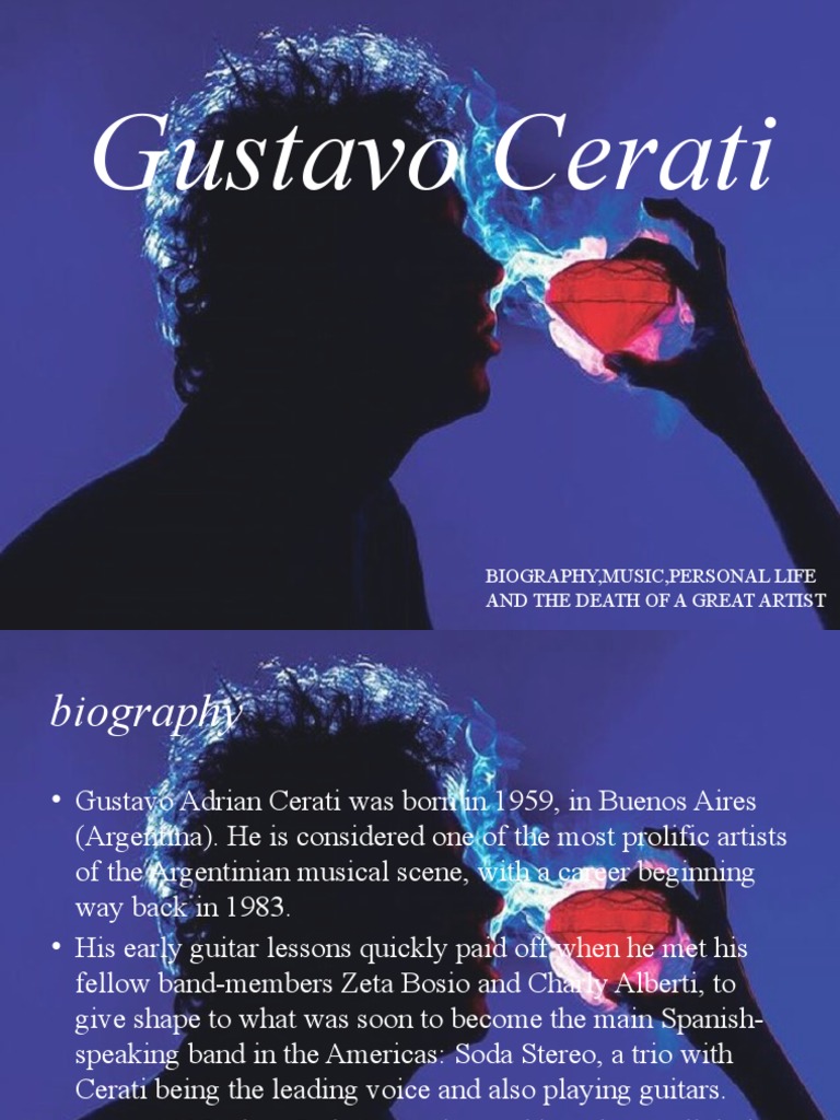 Gustavo Cerati | PDF