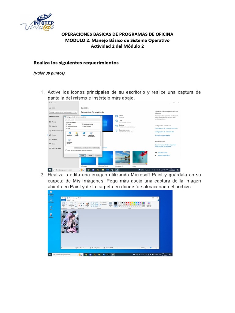 Configuración y personalización básica del sistema operativo | PDF | Software | Informática