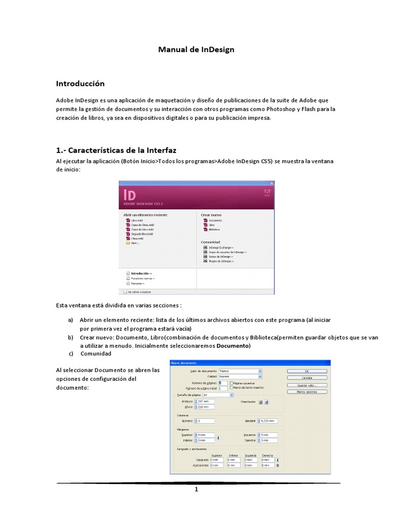 Manual de Indesign | PDF | Color | Adobe InDesign