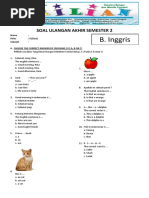 Soal Sem 1 PKN True Kelas 2 Kurikulum Merdeka | PDF