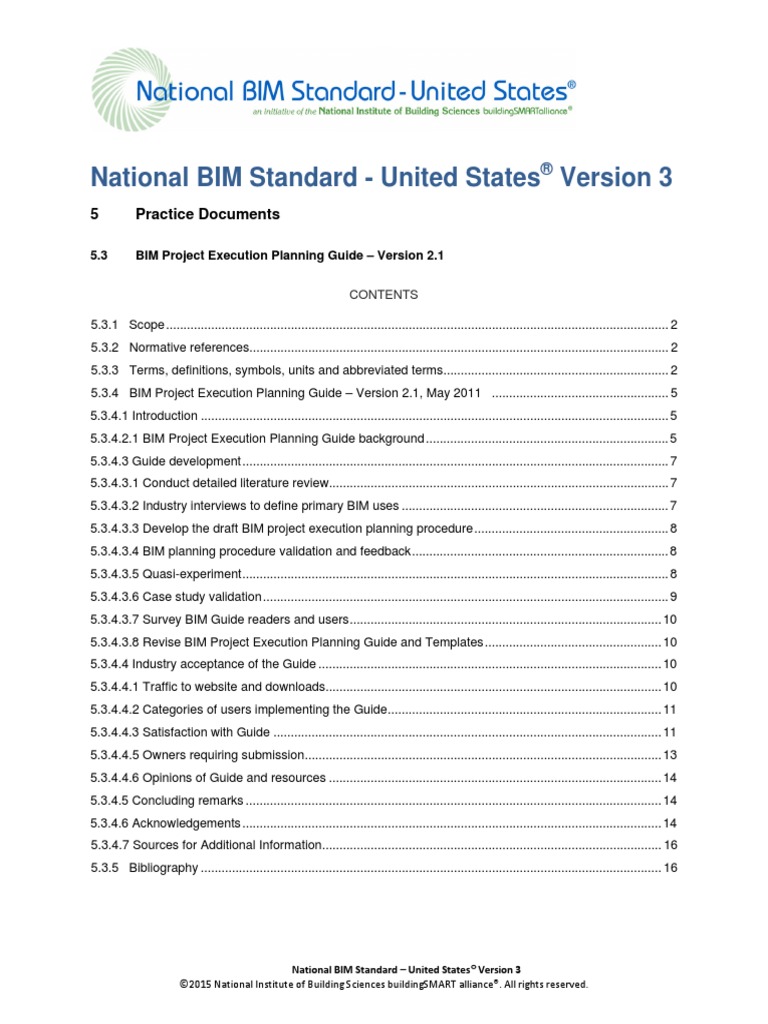 Nbims-Us v3 5.3 Bim PXP Guide | PDF | Building Information Modeling ...